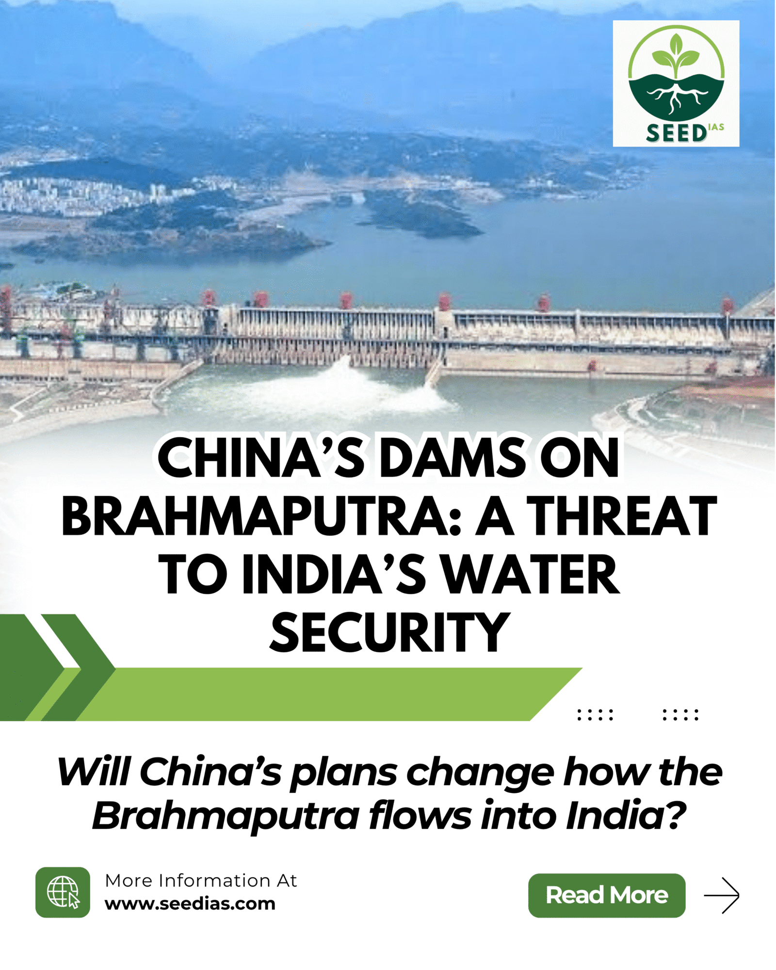 China’s Dams on Brahmaputra: A Threat to India’s Water Security ...