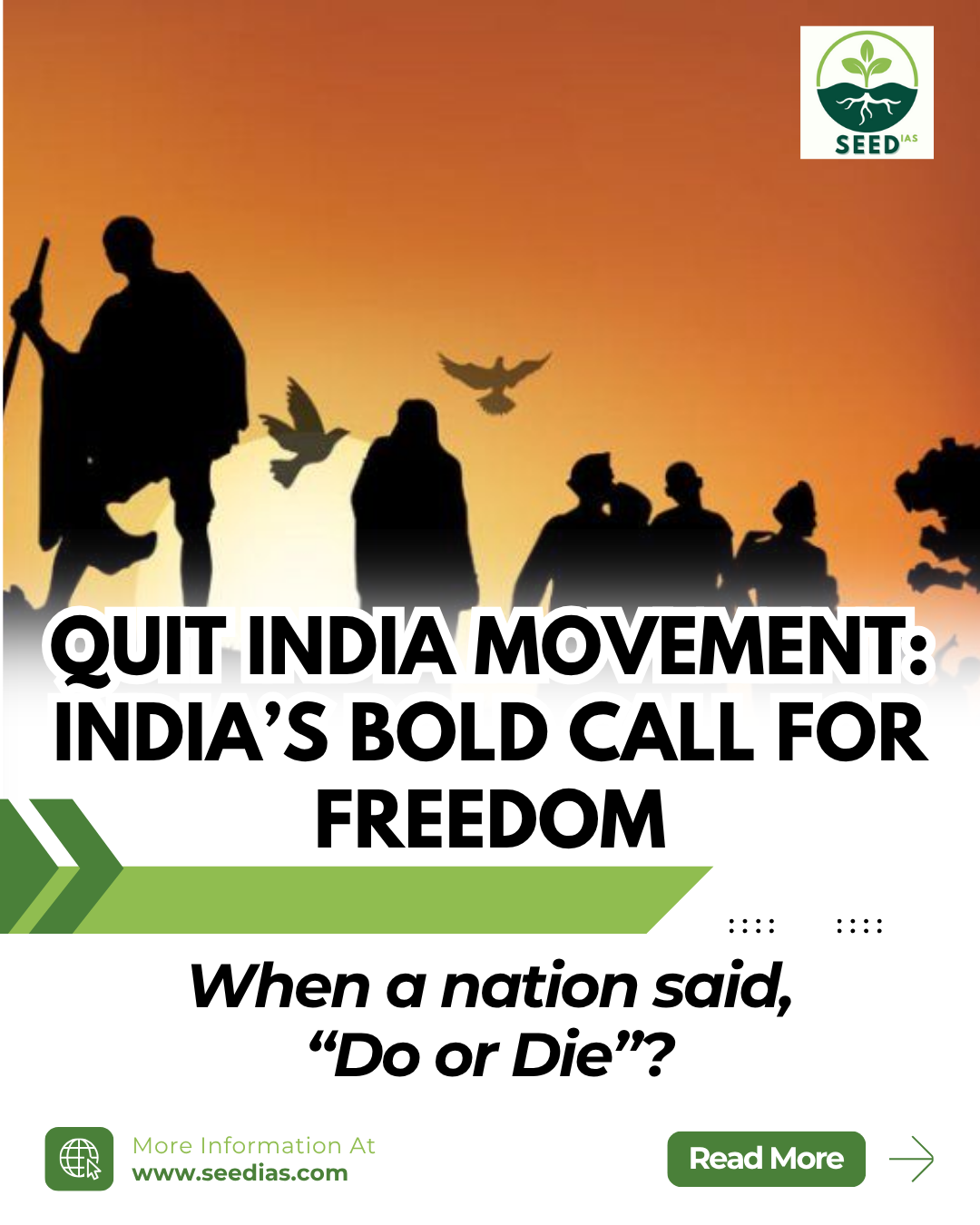 Quit India Movement: India’s Bold Call for Freedom Newsletter- History ...